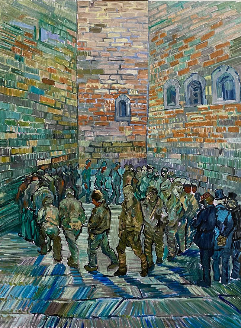 ZSK | Vincent Van Gogh | Tutuklular Çemberi Reprodüksiyon | Prisoners ...