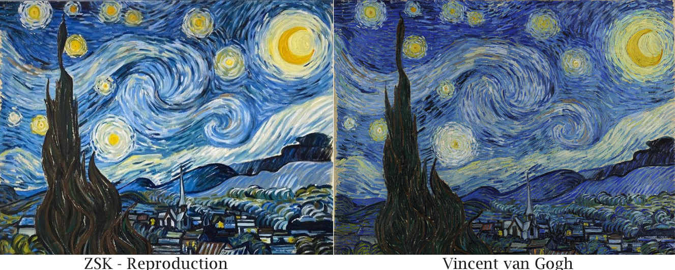 ZSK | Vincent van Gogh | Yıldızlı Gece / The Starry Night ...